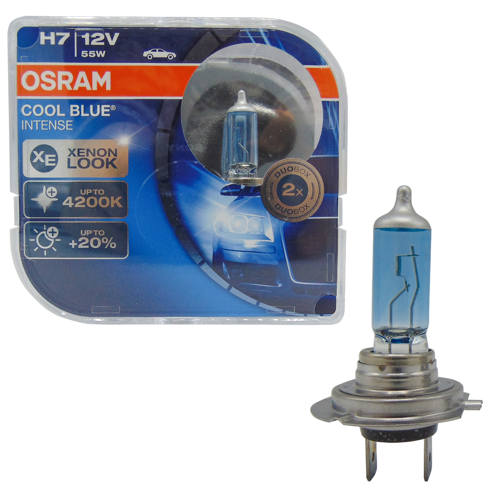 Osram 64210Cbi-Hcb H7 Cool Blue Intense 64210Cbi-Hcb - Ricambi auto SMC